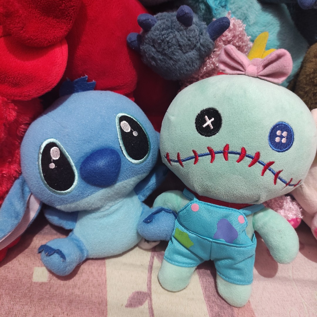 Stich and Scrump doll bundle plushie stuff toy, Hobbies & Toys, Toys ...