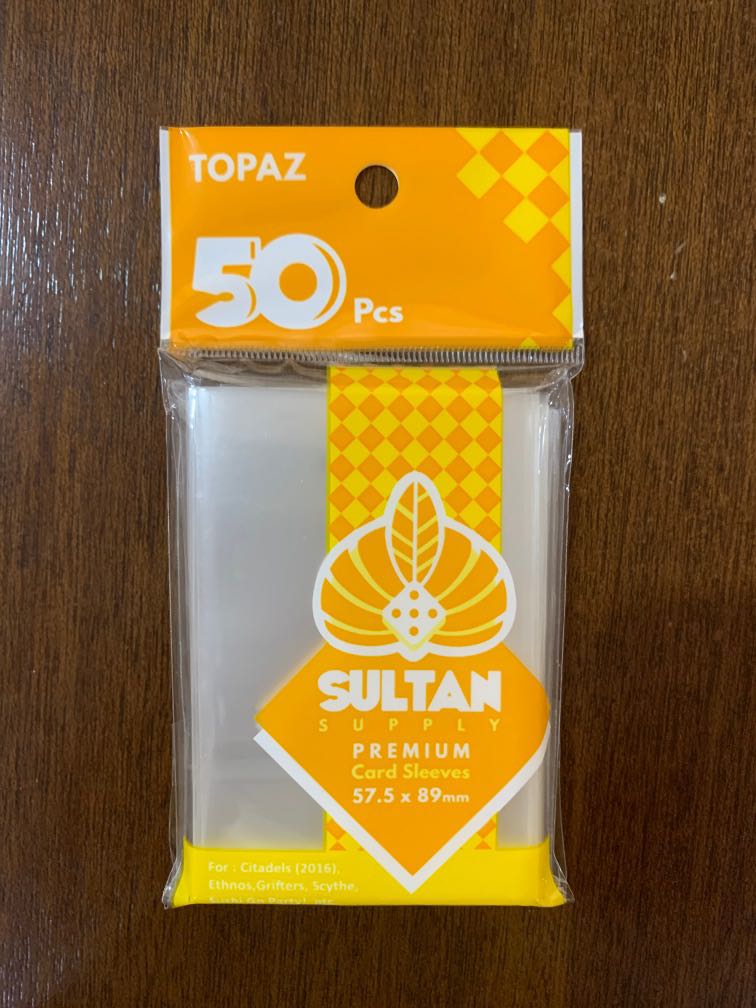 Sultan Supply Premium Card Sleeves, Hobbies & Toys, Stationary & Craft ...