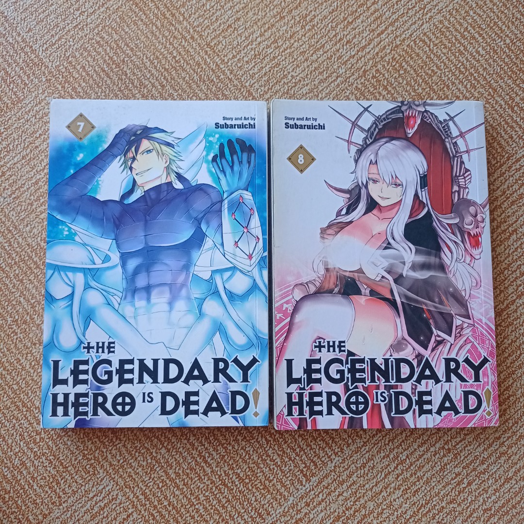 The Legendary Hero Is Dead Volumes 7and8 Sold Only As A Set Hobbies