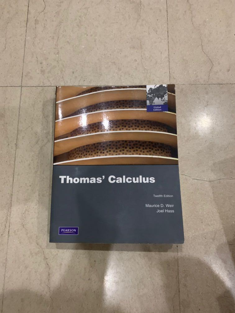 Thomas Calculus 12th Edition, Hobbies & Toys, Books & Magazines ...