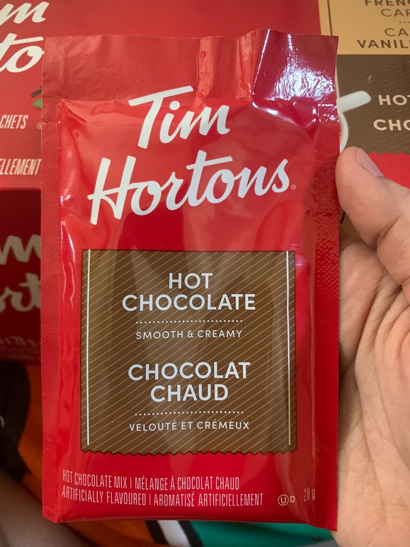 Tim Hortons Hot Chocolate 28g, Food & Drinks, Other Food & Drinks on ...