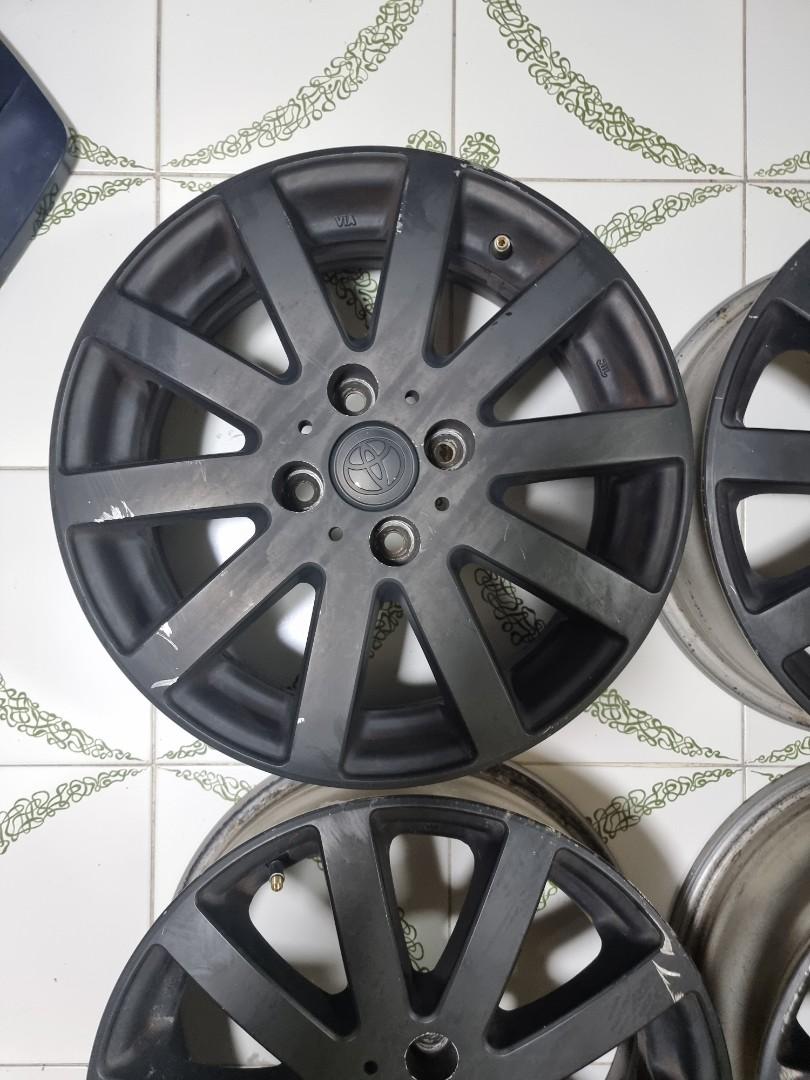 Toyota vios ncp93 stock 15 inch rim, Car Accessories, Tyres & Rims on ...