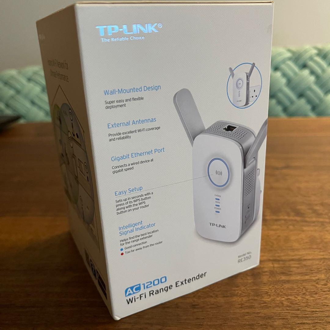 TP Link RE350 AC1200 Wi-Fi extender wifi, Computers & Tech, Parts ...