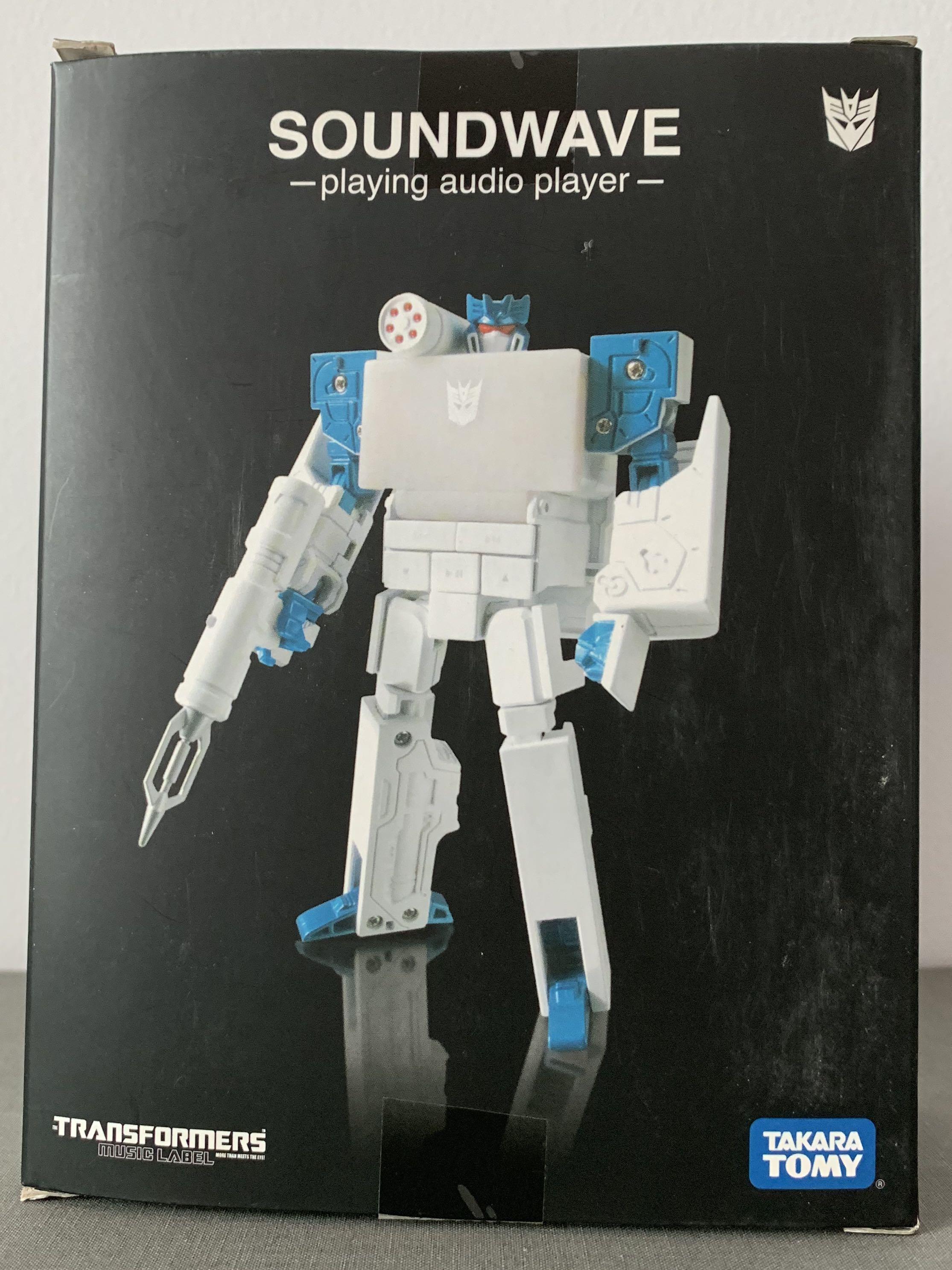 TakaraTomy Transformers Music Label Soundwave (Spark Blue Version ...