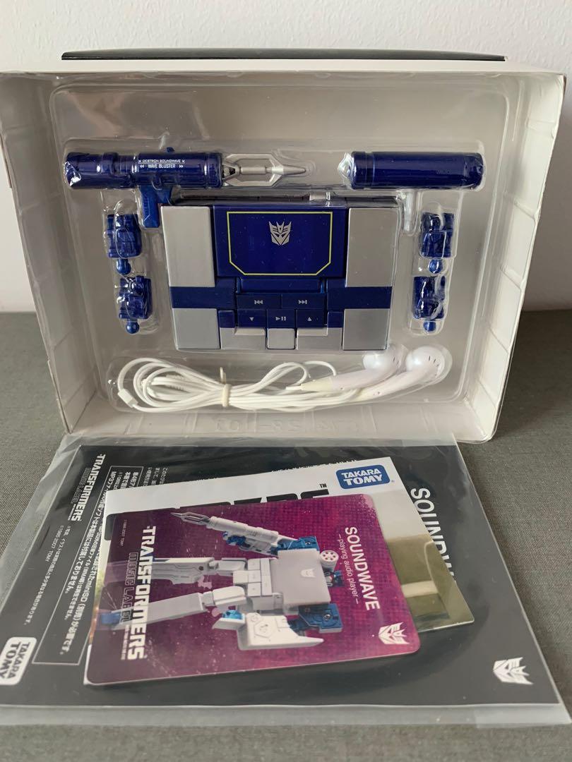 TakaraTomy Transformers Music Label Soundwave (Spark Blue Version ...
