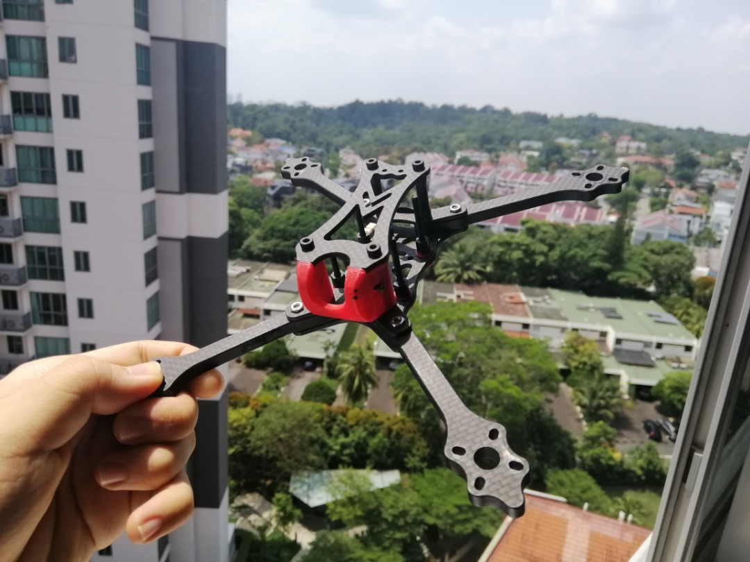 Transtec Laser S FPV Racing 5 inch frame, Photography, Drones on Carousell