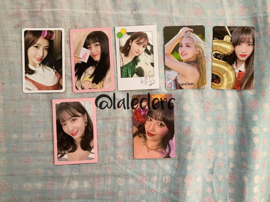 TWICE MOMO PHOTOCARDS, Hobbies & Toys, Memorabilia & Collectibles, K ...