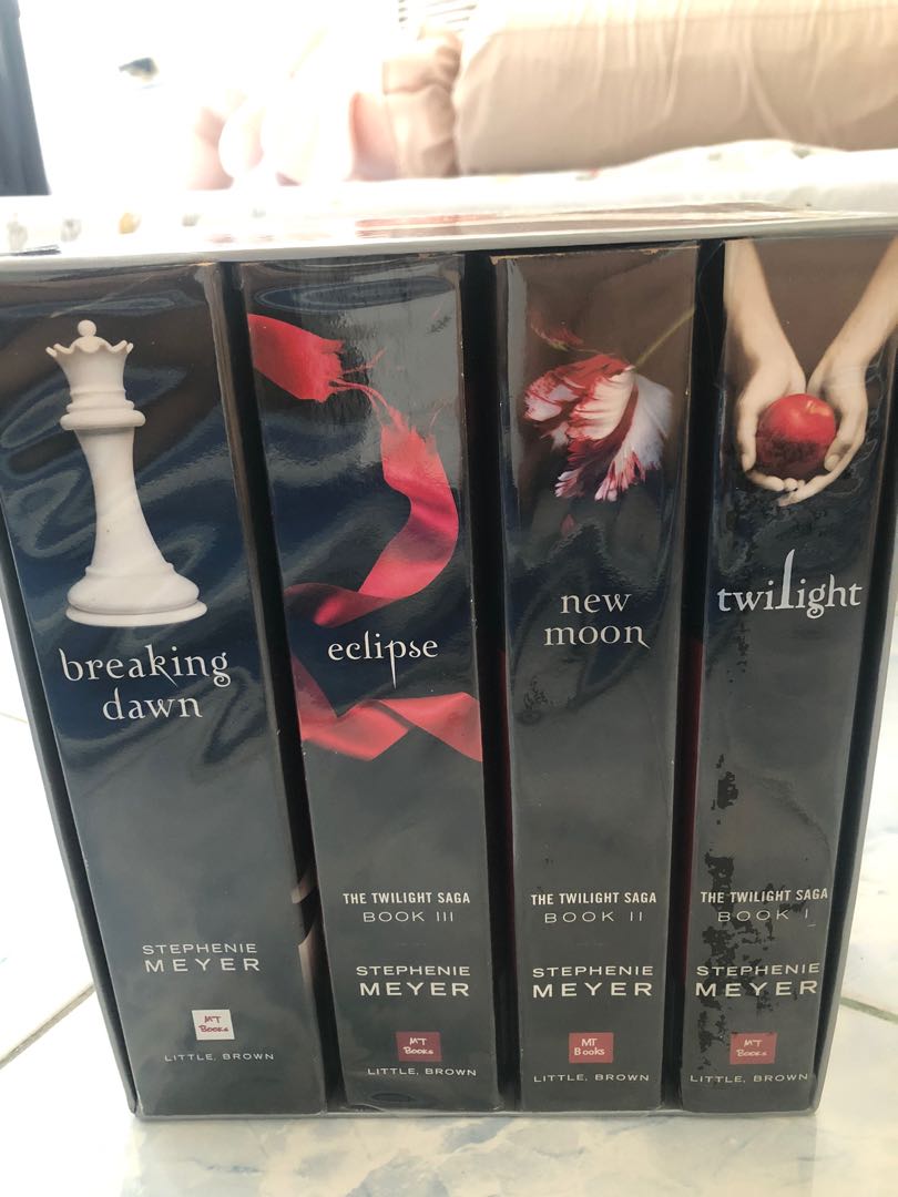 Twilight Book set with box, Hobbies & Toys, Books & Magazines, Fiction ...