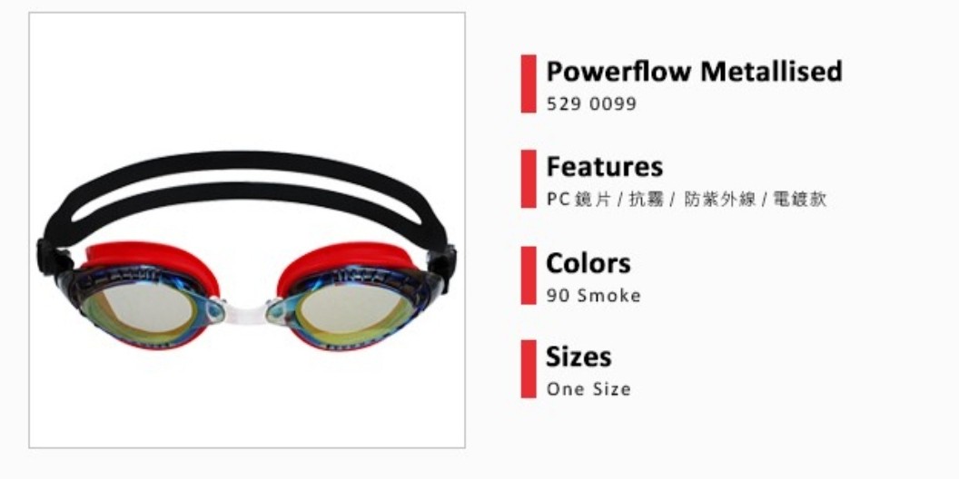 TYR swimming google - Powerflow Metallised, Men's Fashion, Bottoms ...