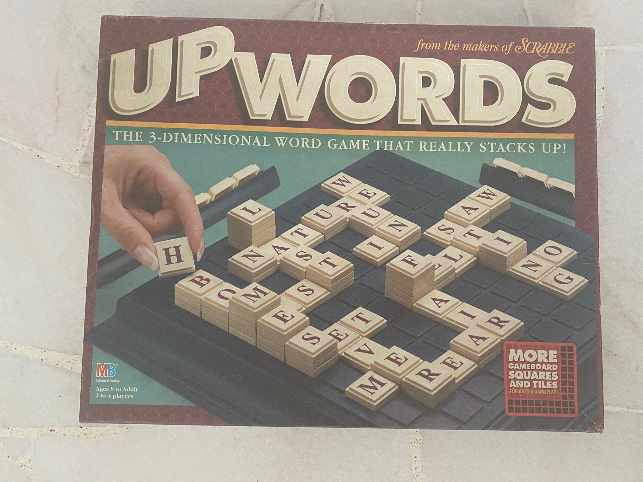 Upwords Board Game, Hobbies & Toys, Toys & Games on Carousell