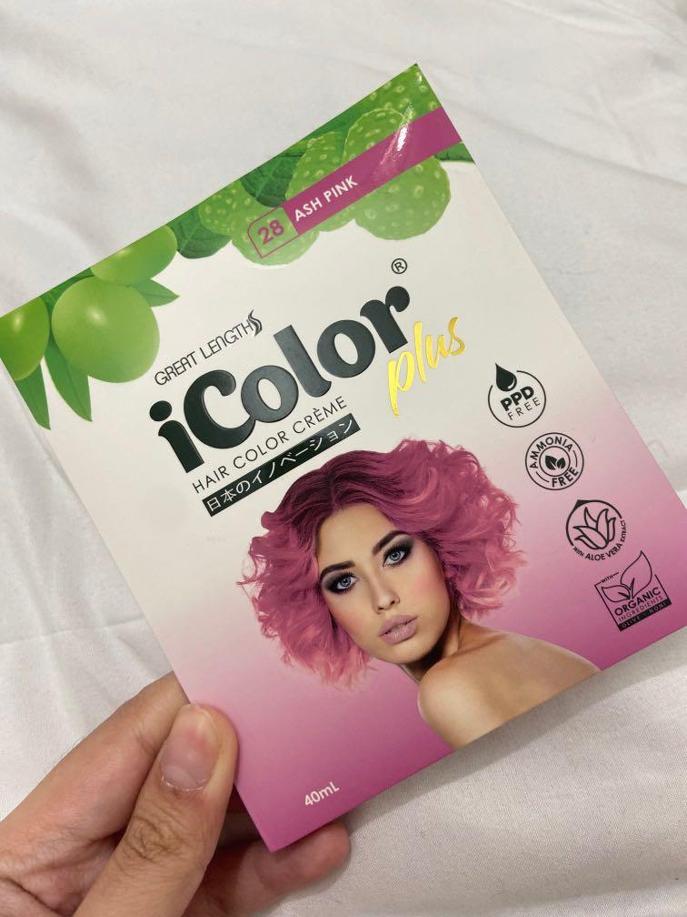 Wash in hair color Ash Pink, Beauty & Personal Care, Hair on Carousell
