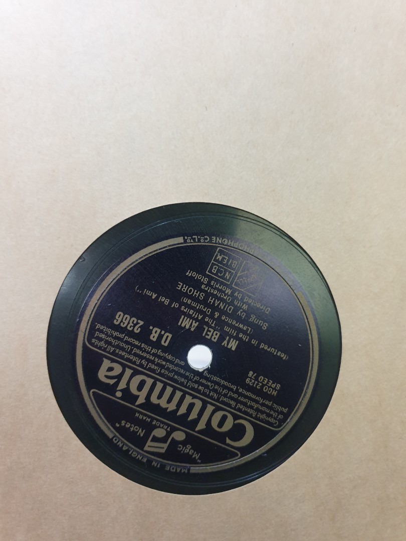 78rpm shellac record, Hobbies & Toys, Music & Media, Vinyls on Carousell