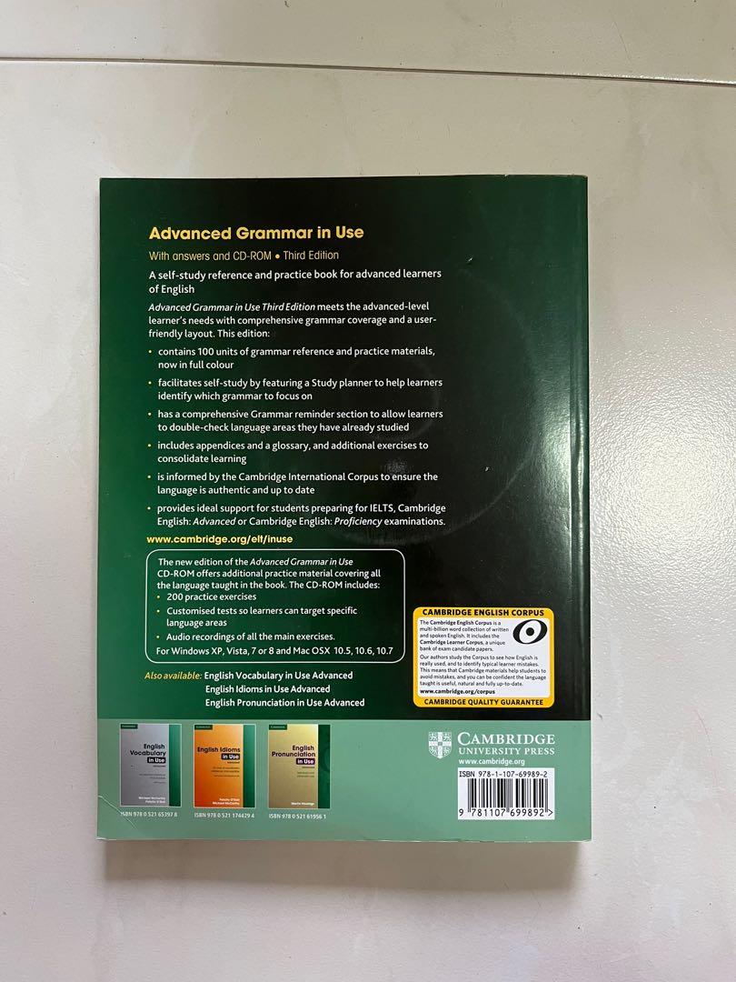 Advanced Grammar In Use With Answers Advanced Grammar In Use