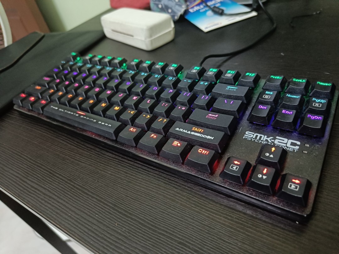 Armageddon smk-2c low profile mechanical keyboard, Computers & Tech ...