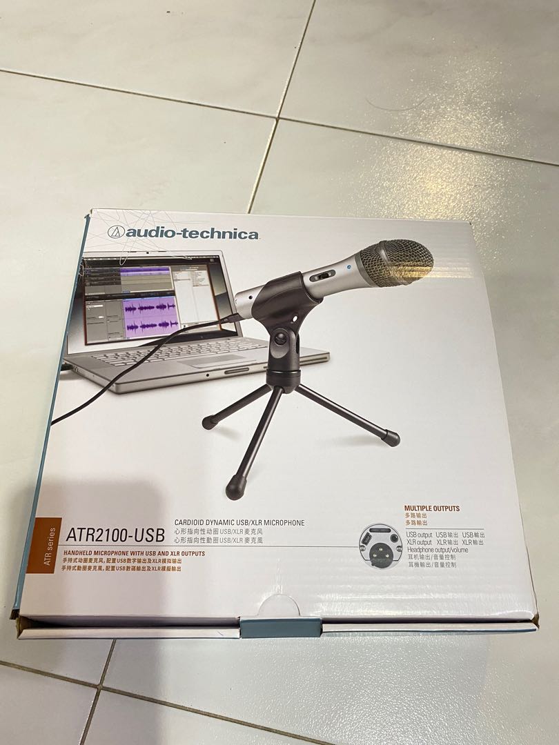 Audio-Technica ATR2100-USB, Audio, Microphones on Carousell
