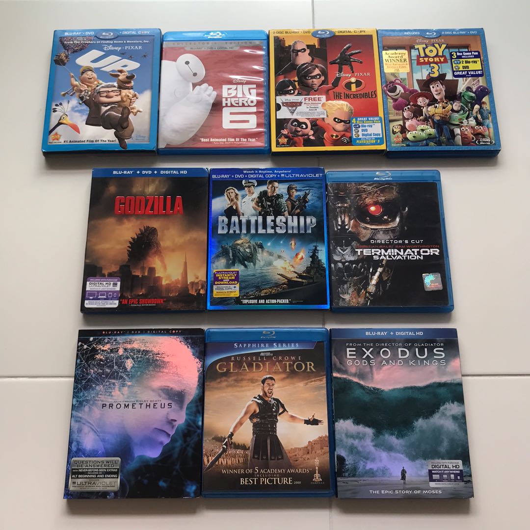 Authentic blu-ray DVDs Movies, Hobbies & Toys, Music & Media, CDs ...