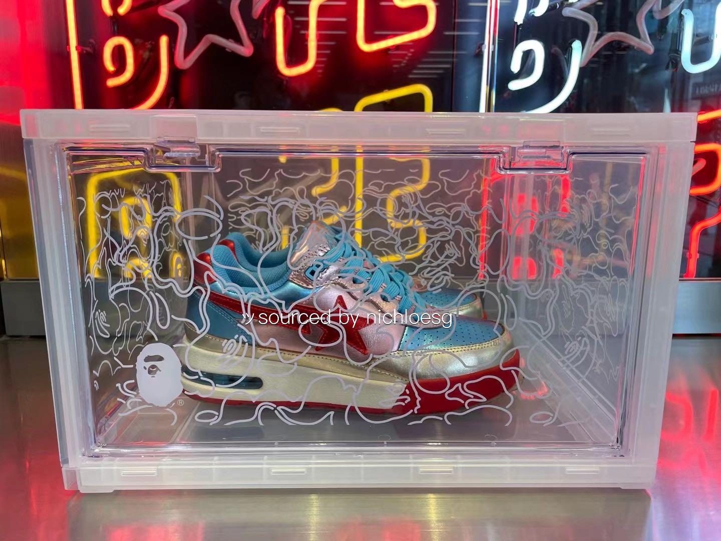 BAPE X TOWER BOX PLUS (WHITE), Furniture & Home Living, Home ...