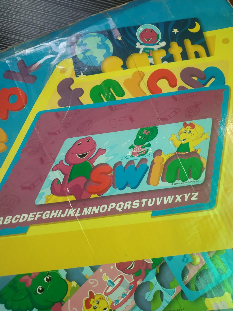 Barney's Magnetic Alphabet / Educational Toys, Hobbies & Toys, Toys ...