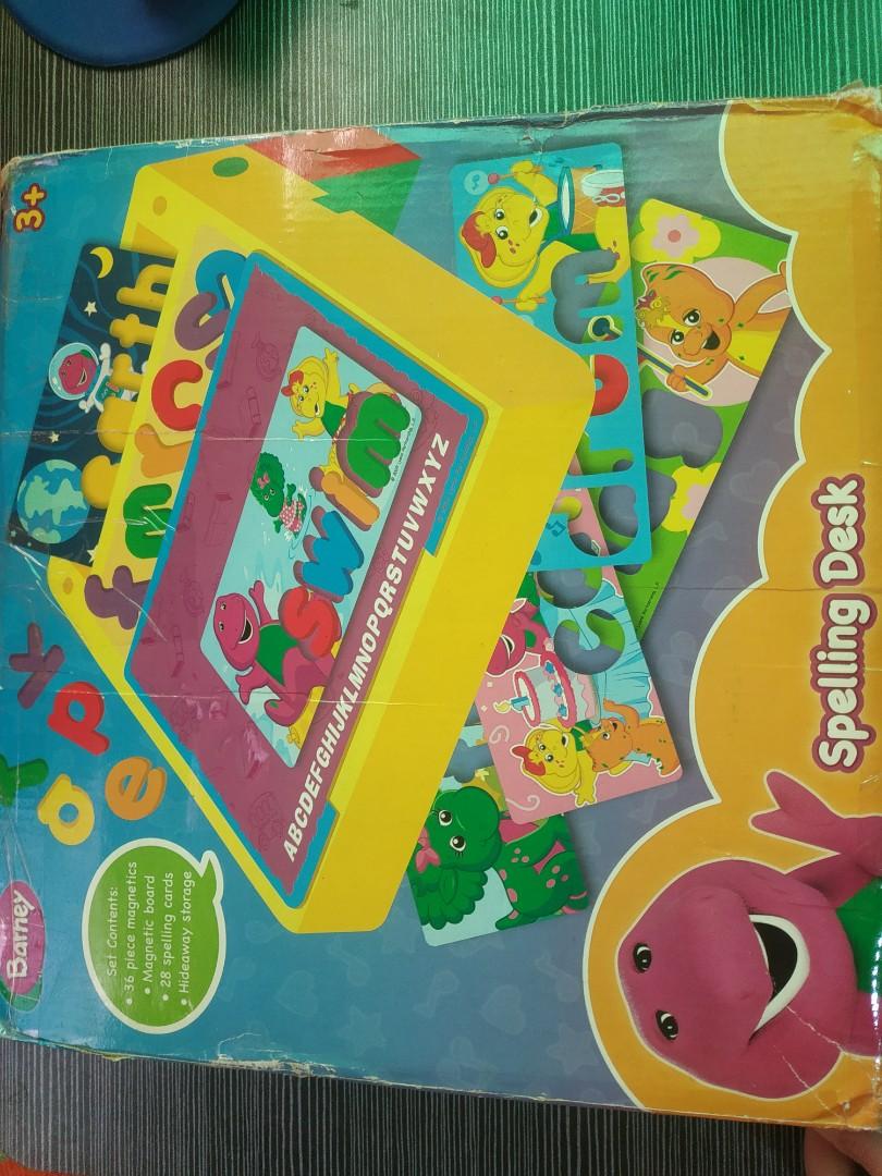 Barney's Magnetic Alphabet / Educational Toys, Hobbies & Toys, Toys ...