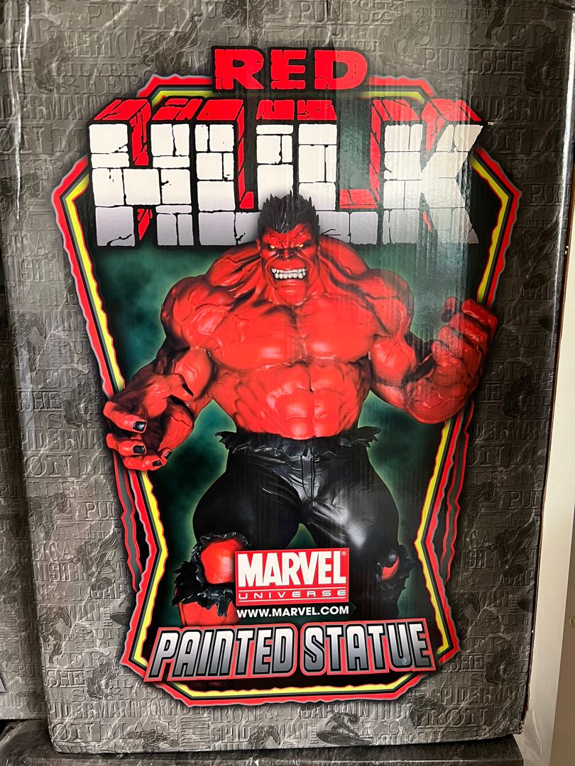 Bowen Red Hulk 1:6, Hobbies & Toys, Toys & Games on Carousell