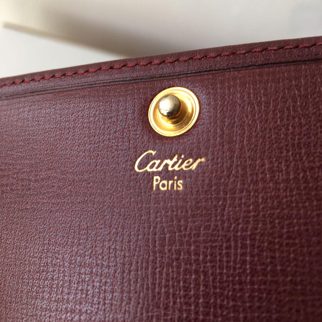 Cartier Long Trifold Wallet Authentic Original, Women's Fashion, Bags ...