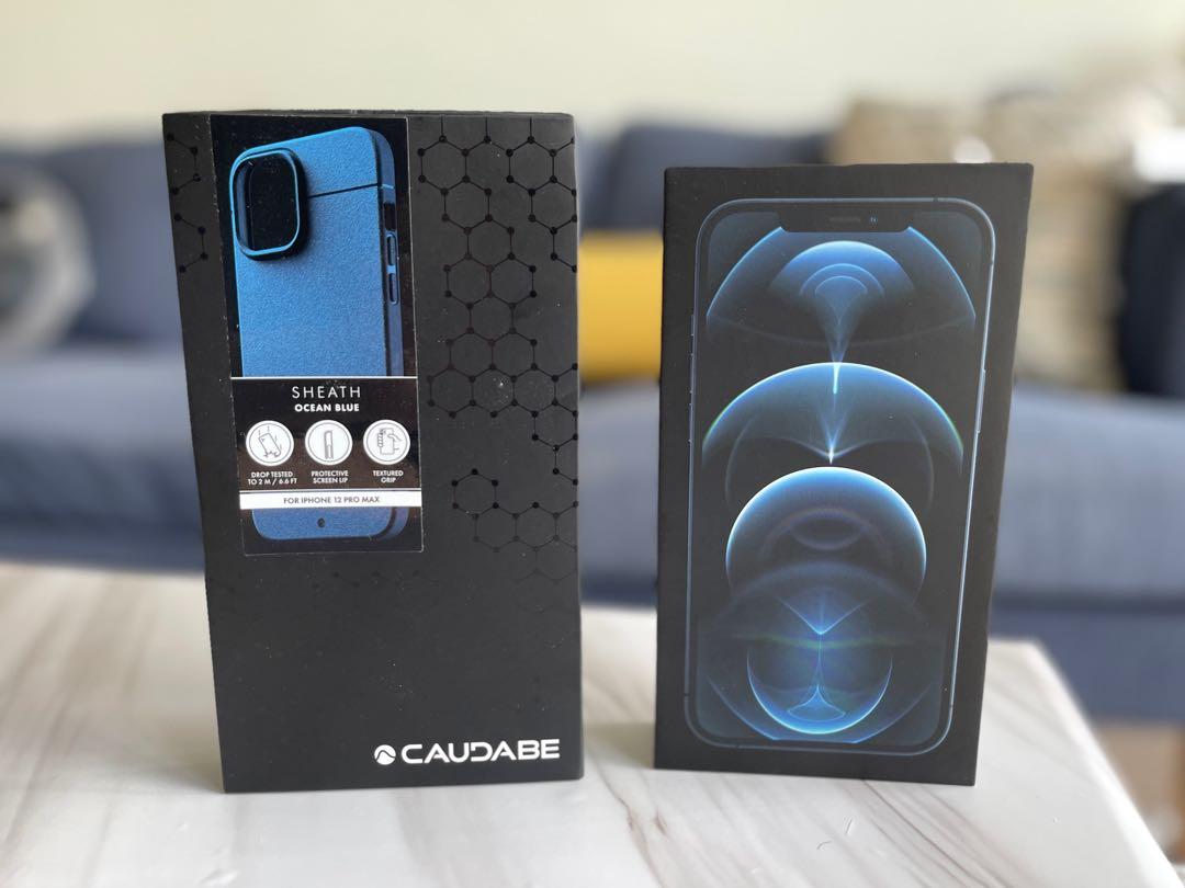 Caudabe iPhone 12 Pro Max Ocean Blue, Mobile Phones & Gadgets, Mobile ...