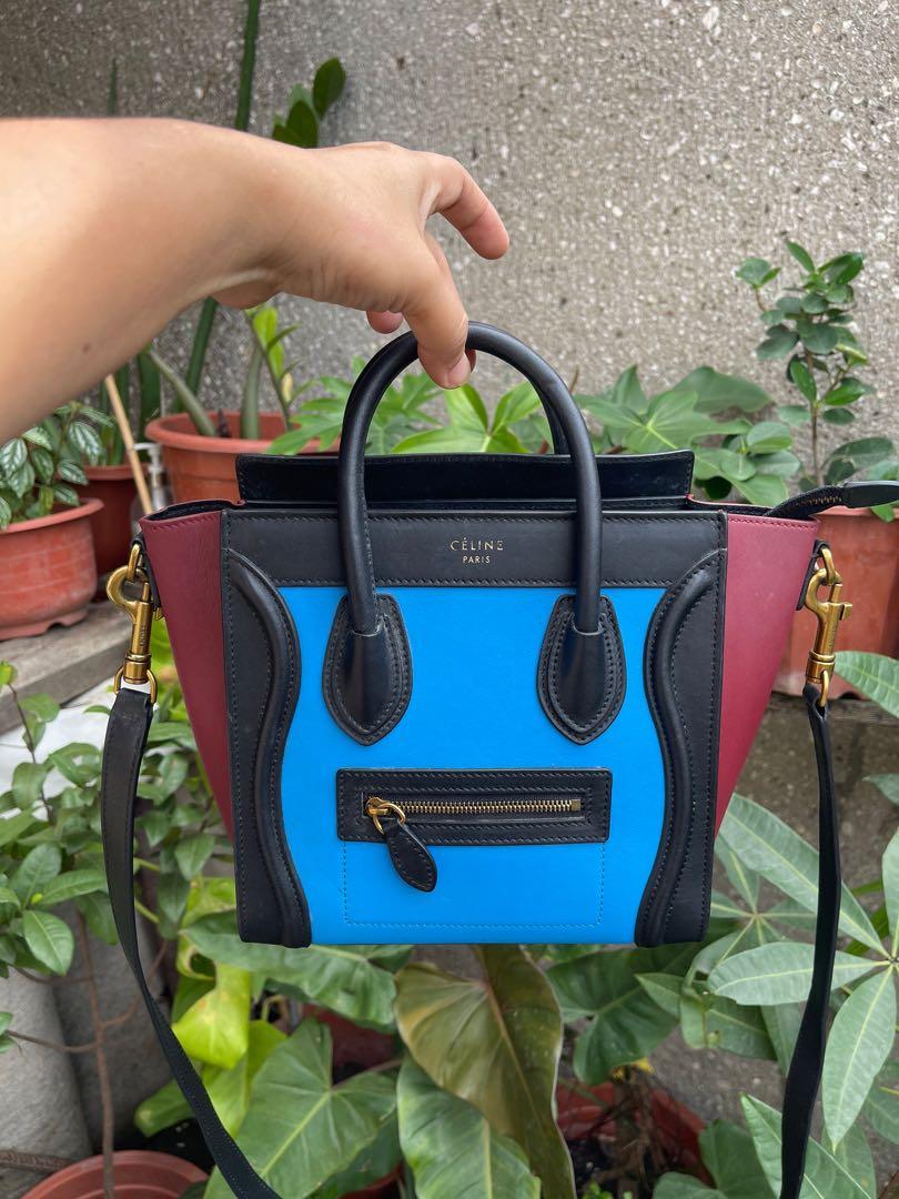 Celine nano tri color, Luxury, Bags & Wallets on Carousell