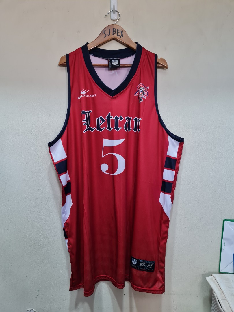 Letran jersey (Christian Pamulaklakin), Men's Fashion, Activewear on ...