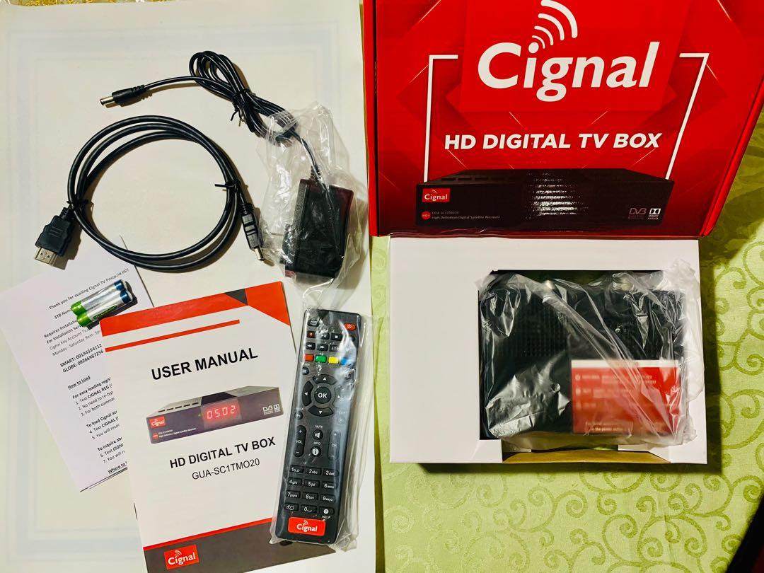 Cignal DigiBox Brand New with P1000 Load, Audio, Portable Music Players ...