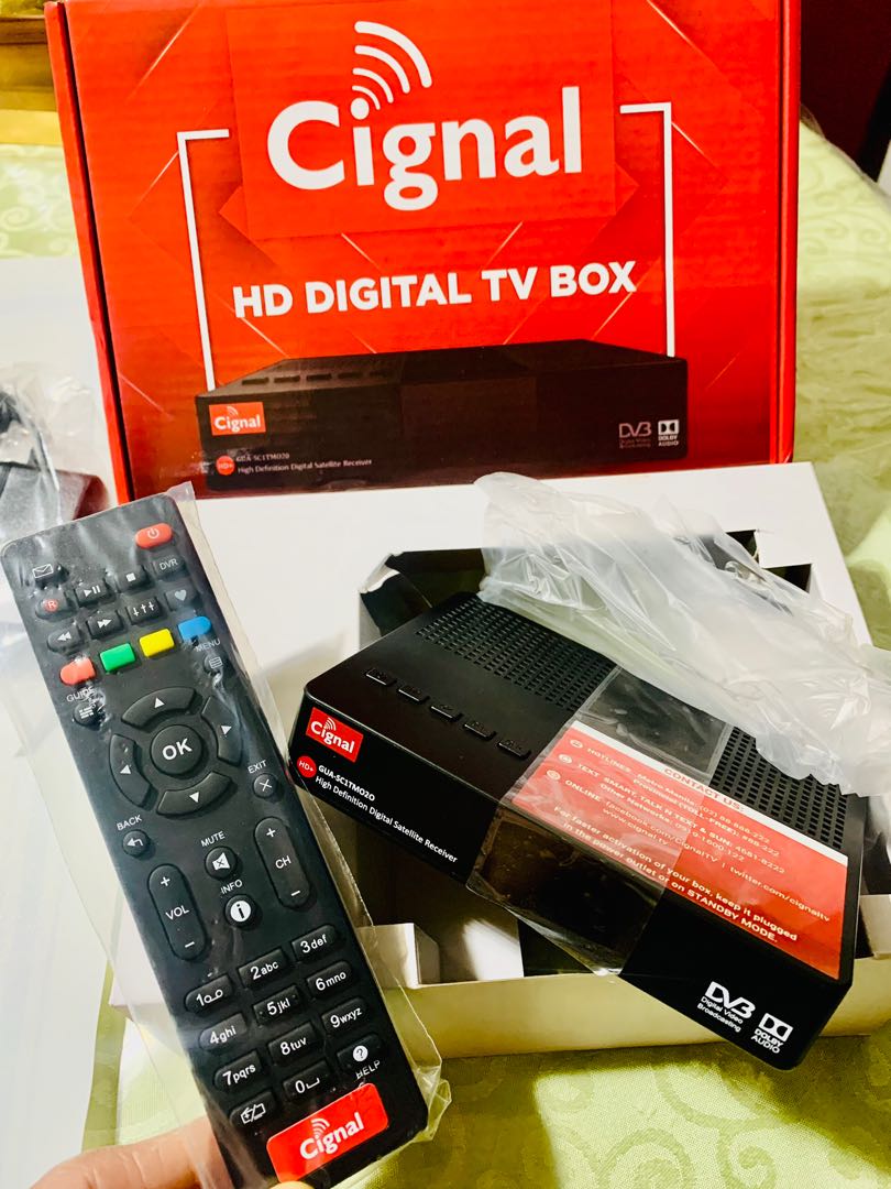 Cignal DigiBox Brand New with P1000 Load, Audio, Portable Music Players ...