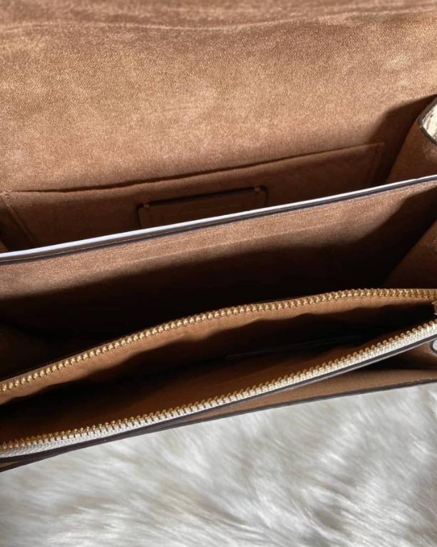 Coach Original 90400 Klare Crossbody In Signature Canvas With Rivets ...