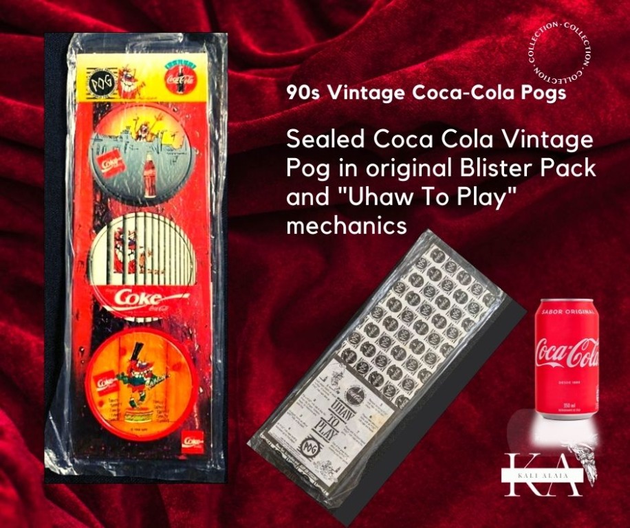 Coca Cola Vintage Pog Authentic, Hobbies & Toys, Memorabilia ...