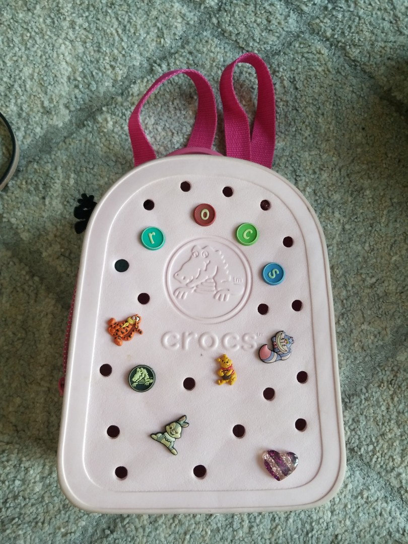 Crocs Backpack, Babies & Kids, Babies & Kids Fashion on Carousell