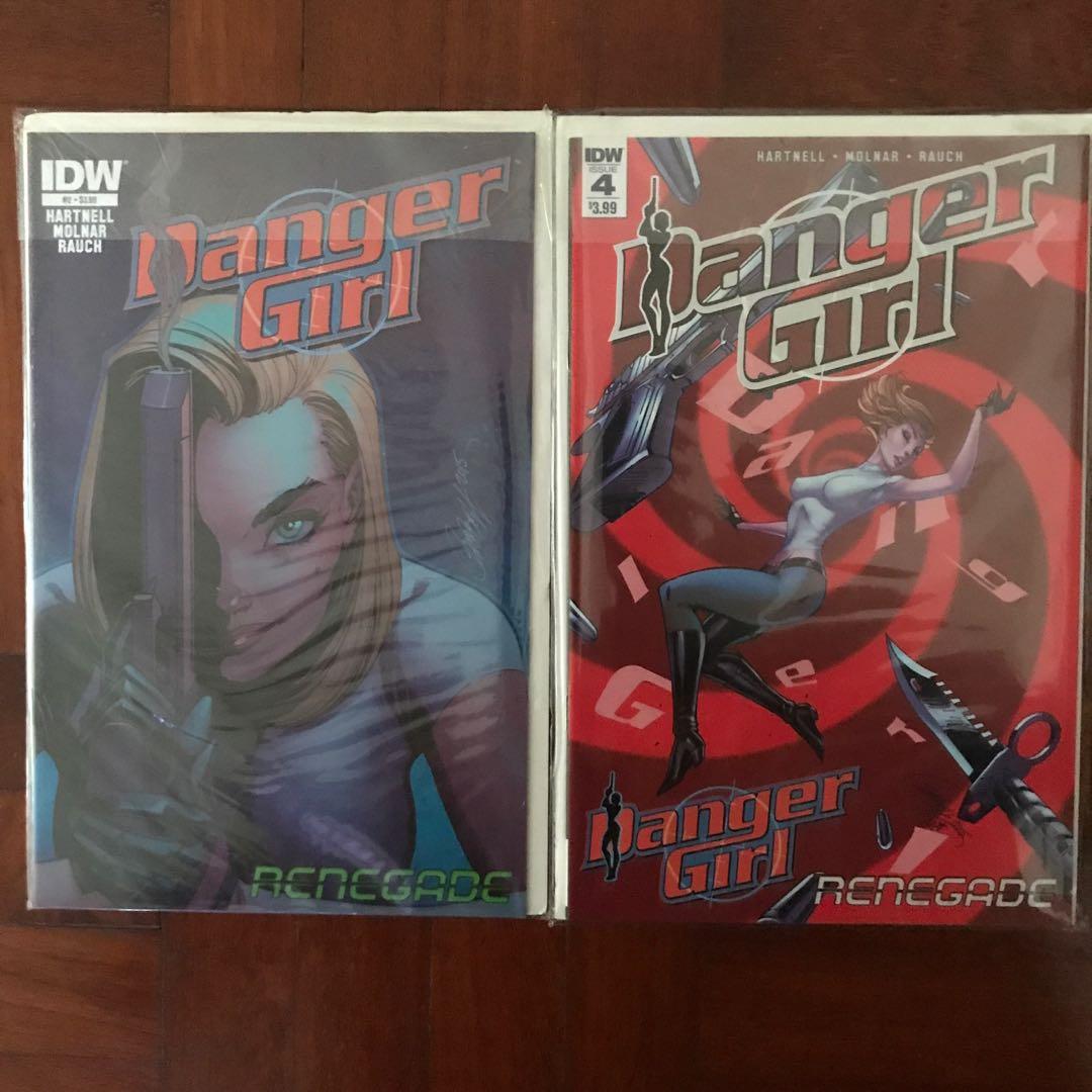 Danger Girls Vol1-4 END, Hobbies & Toys, Books & Magazines, Comics ...