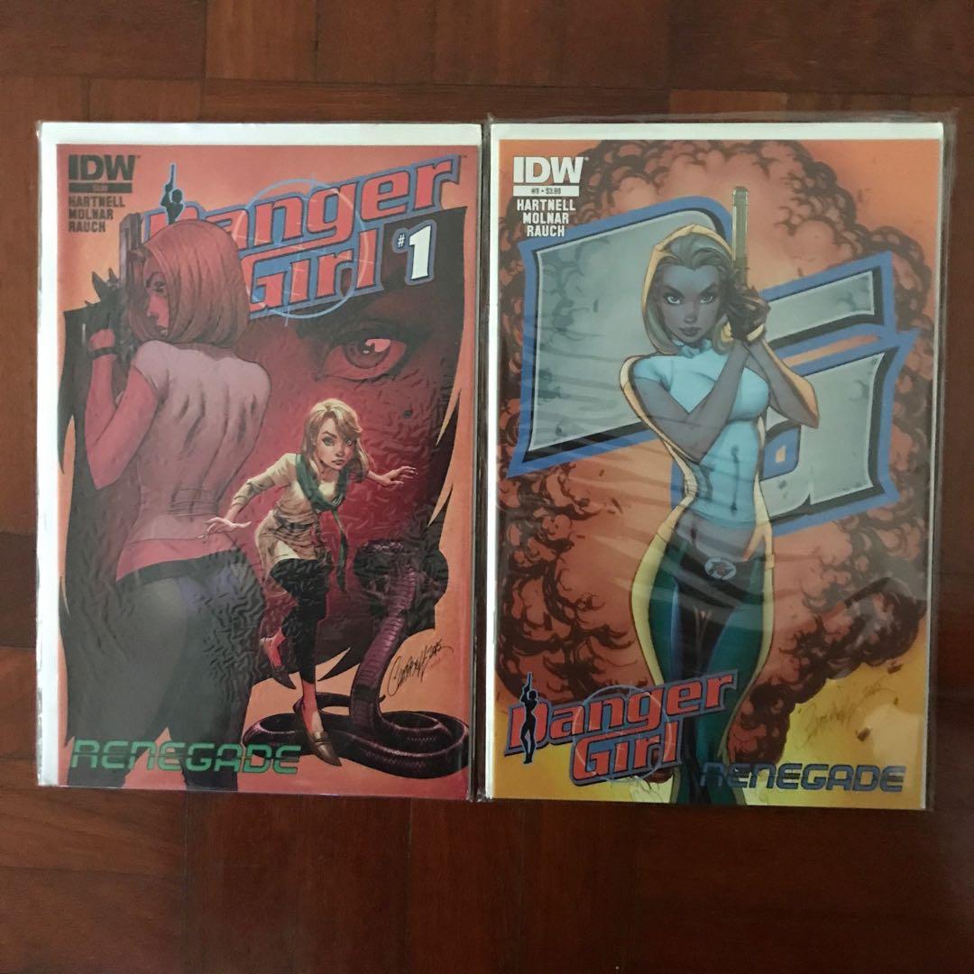 Danger Girls Vol1-4 END, Hobbies & Toys, Books & Magazines, Comics ...