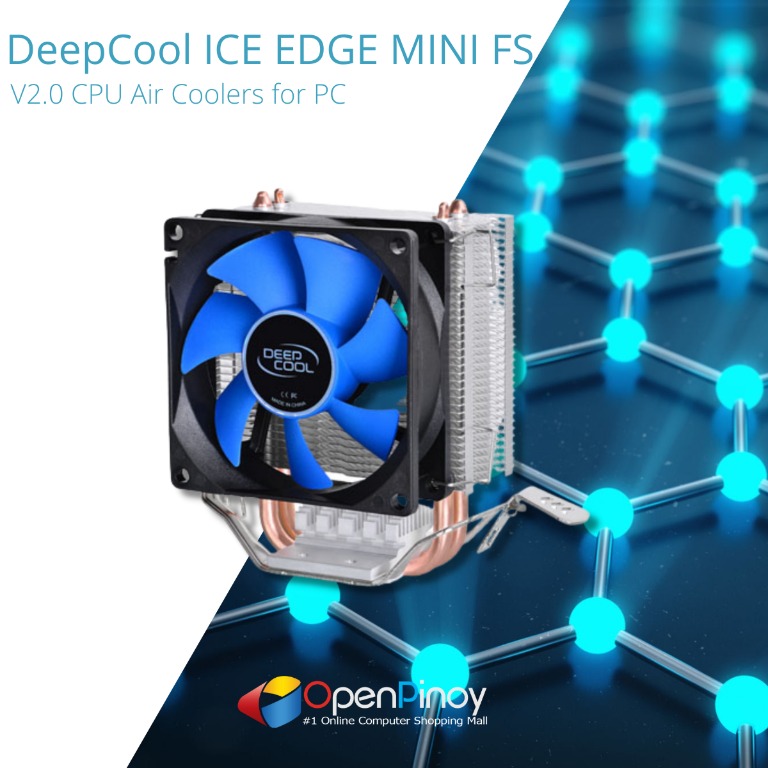 Deep Cool CPU COOLER ICE EDGE MINI FS V2.0, Computers & Tech, Parts ...