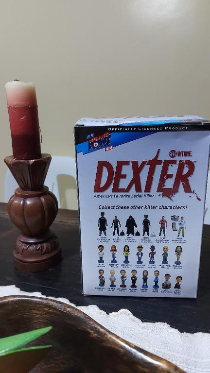 Dexter Morgan Bobblehead (w/ Voice Lines from the Show), Hobbies & Toys ...