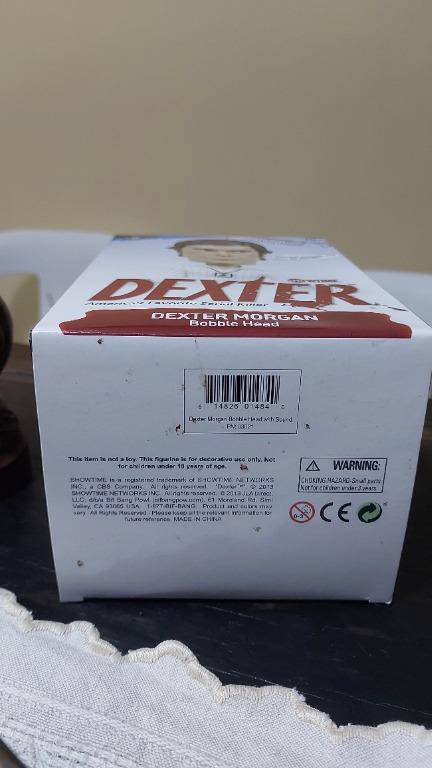 Dexter Morgan Bobblehead (w/ Voice Lines from the Show), Hobbies & Toys ...