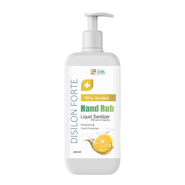 Disilon Forte Liquid Hand Sanitizer (500ml), Furniture & Home Living ...
