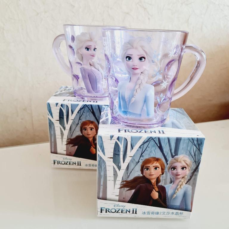 Disney Cartoon Frozen Elsa Mickey Minnie McQueen Kids Water Mug ...