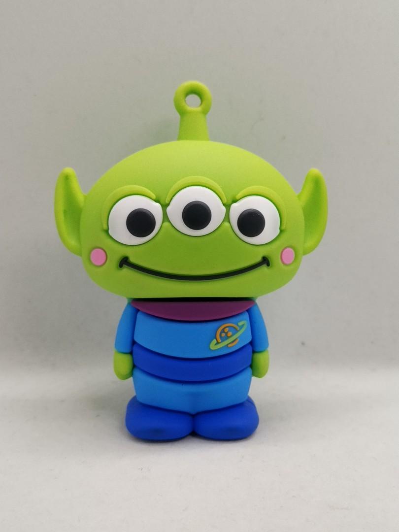 Disney Pixar - Toy Story - Alien - Hard Rubber Figure - Little Green ...
