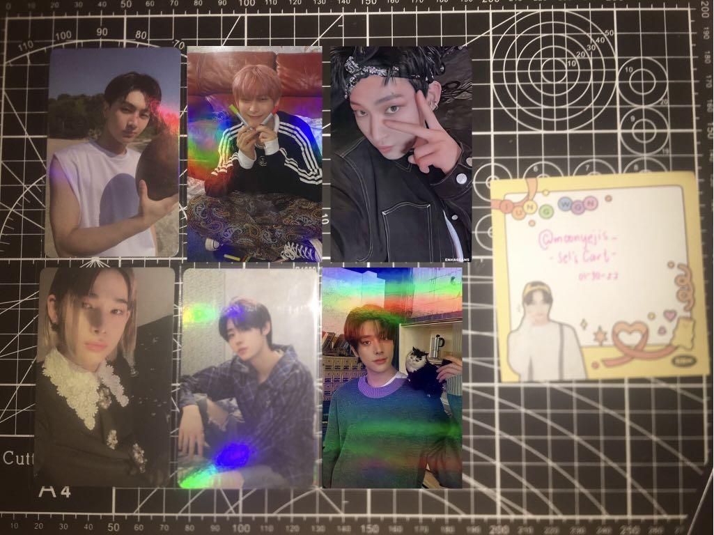 ENHYPEN PHOTOCARDS ( jay braso, jake pusa ), Hobbies & Toys ...