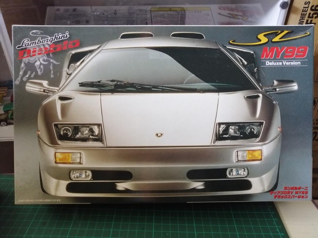 Fujimi Lamborghini Diablo SV, Hobbies & Toys, Toys & Games on Carousell