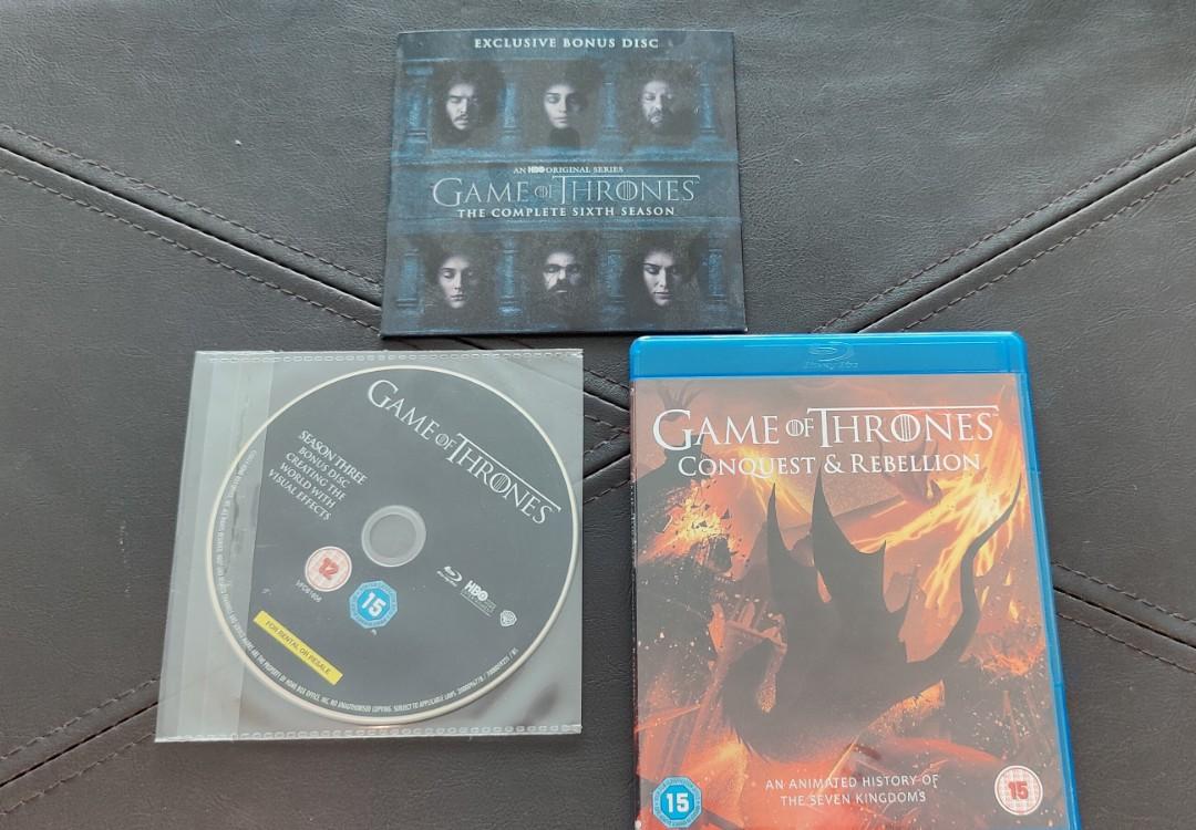 Game of Thrones Complete Season 1-8 [Blu-ray], Hobbies & Toys, Music & Media, CDs & DVDs on ...