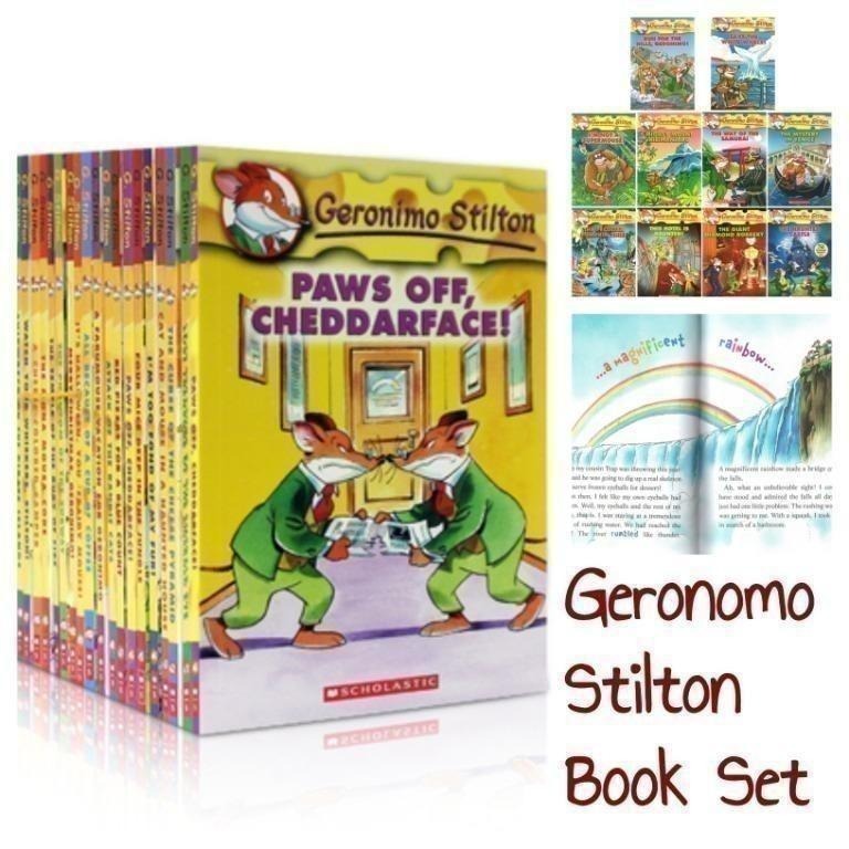 Geronimo Stilton Book Set, Hobbies & Toys, Books & Magazines, Children ...