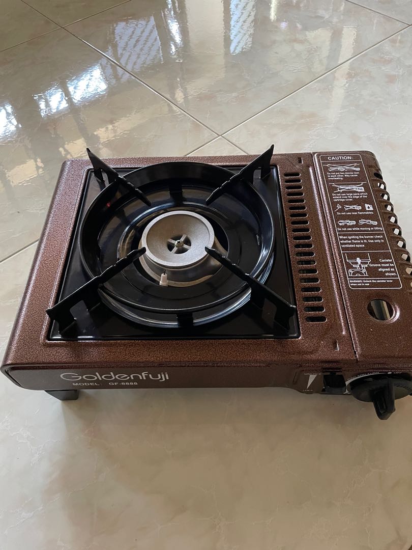 Golden Fuji Gas Stove + 3 free gas canisters, TV & Home Appliances ...