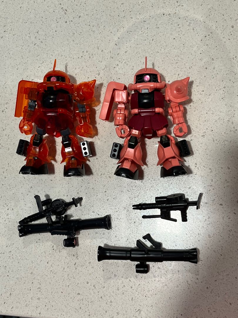 Gundam Zaku SD with CS Frame (set of 2), Hobbies & Toys, Toys & Games ...