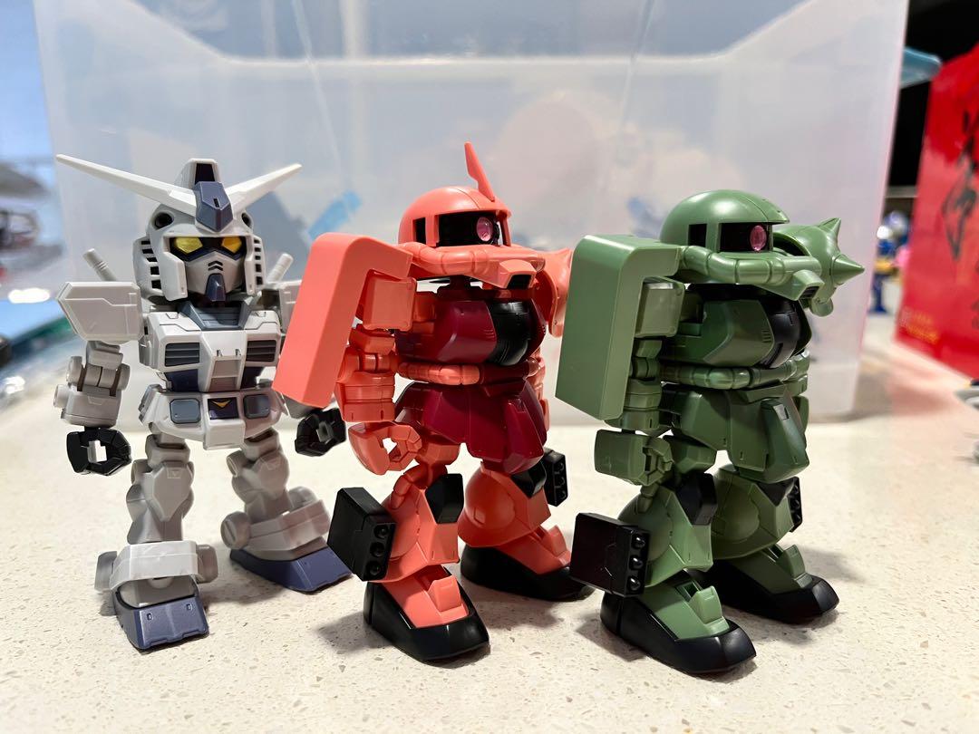 Gundam Zaku SD with CS Frame (set of 2), Hobbies & Toys, Toys & Games ...