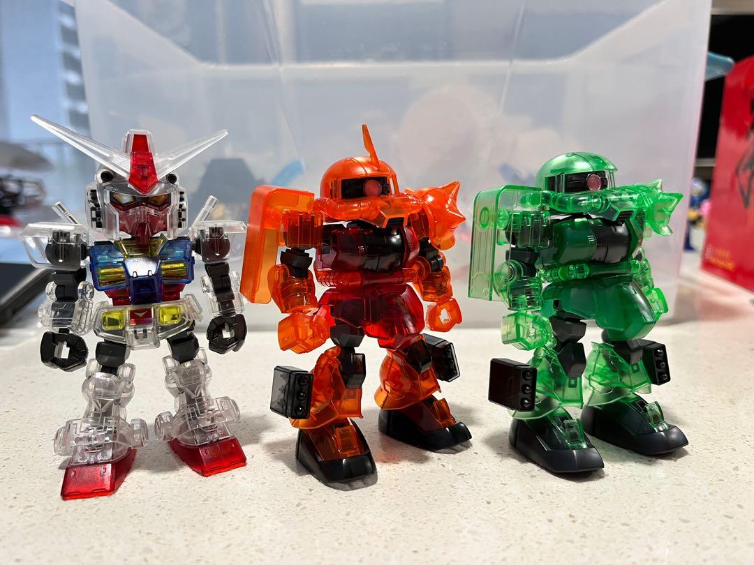 Gundam Zaku SD with CS Frame (set of 2), Hobbies & Toys, Toys & Games ...