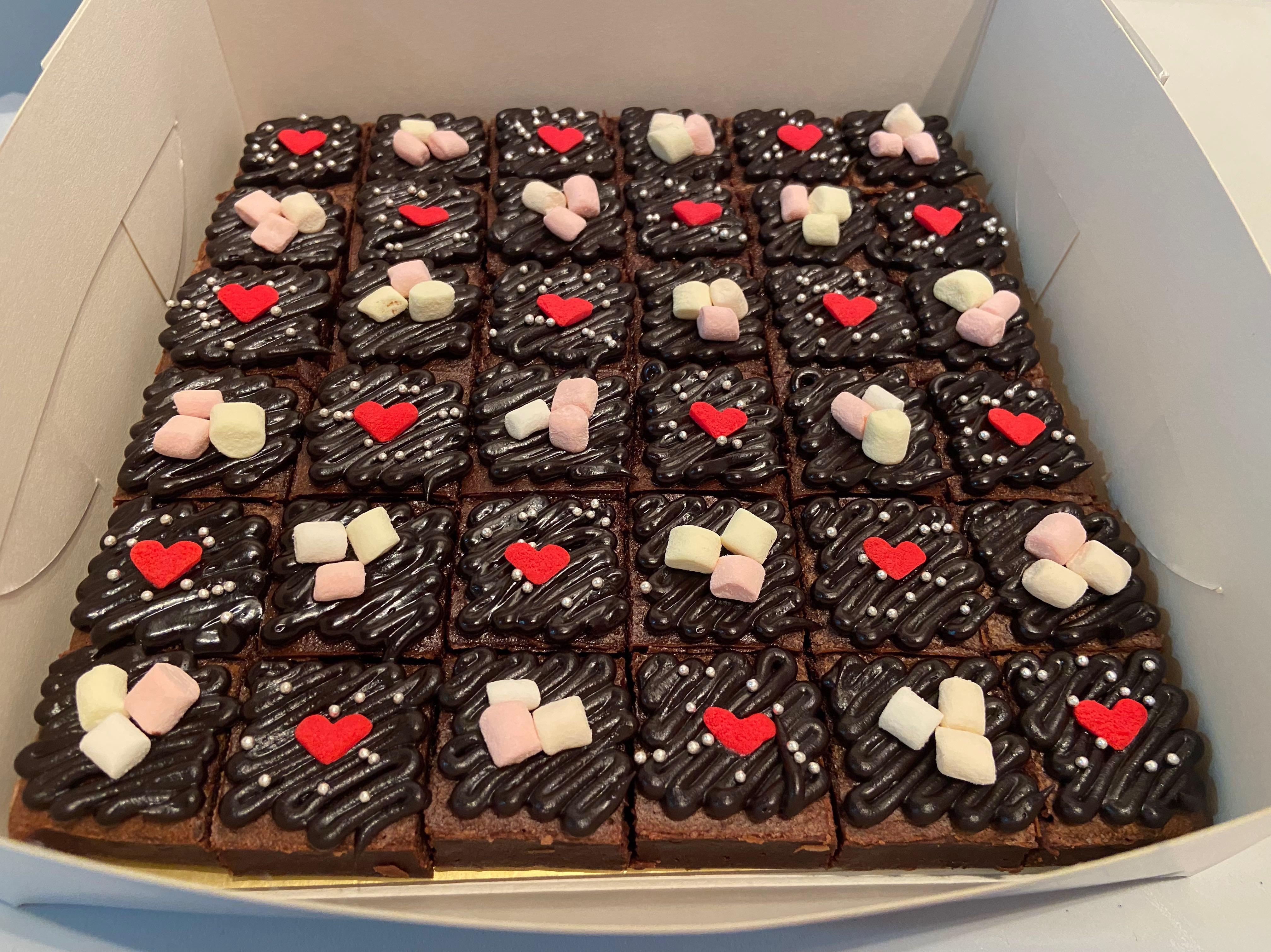 (Halal) Fudgy Brownies, Food & Drinks, Homemade Bakes on Carousell